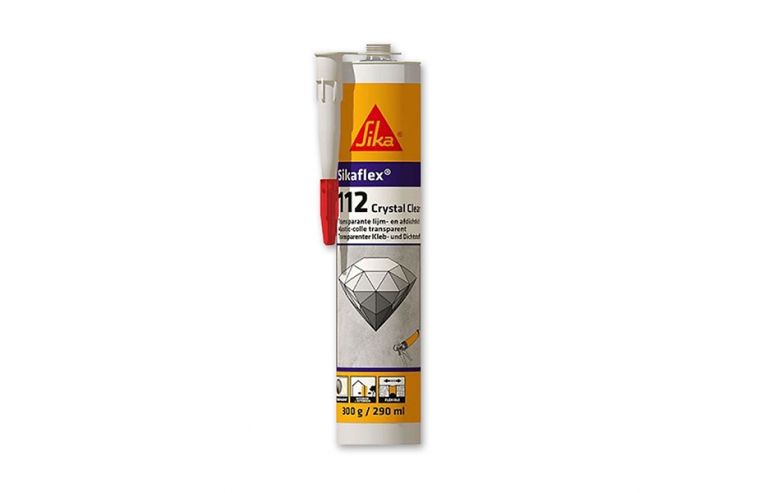 BRTVILO-LJEPILO SIKAFLEX 112 CRYSTAL CLEAR 290ML SIKA - gradja.hr