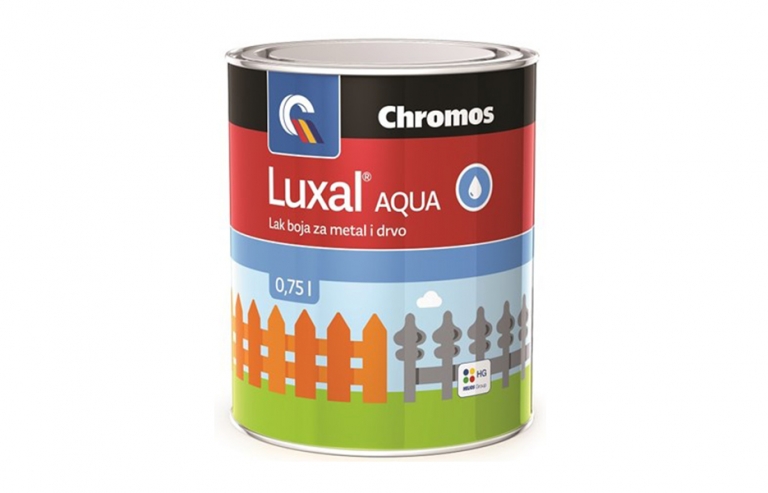 Luxal Aqua 0.65l Crni Chromos - gradja.hr